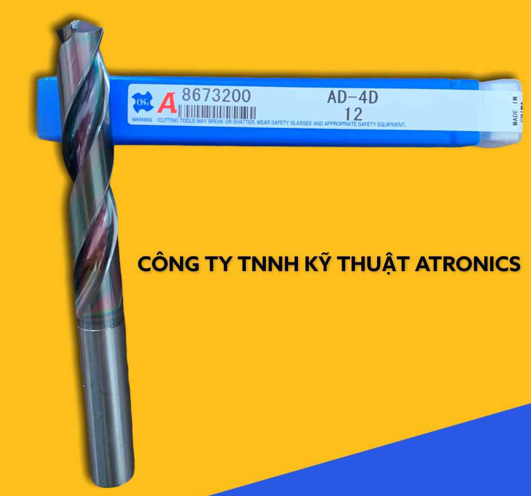 MŨI KHOAN HỢP KIM AD-4D THƯƠNG HIỆU OSG